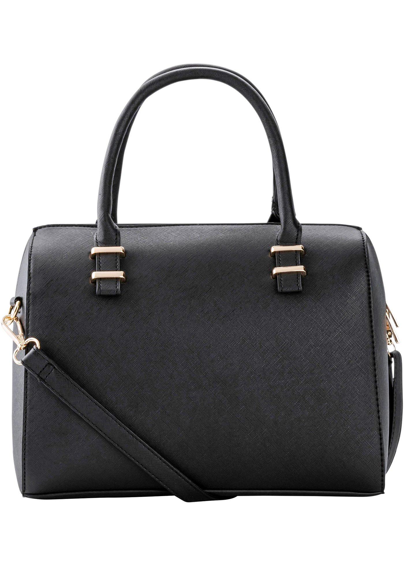 Klassische Handtasche in zeitlosem Design - schwarz