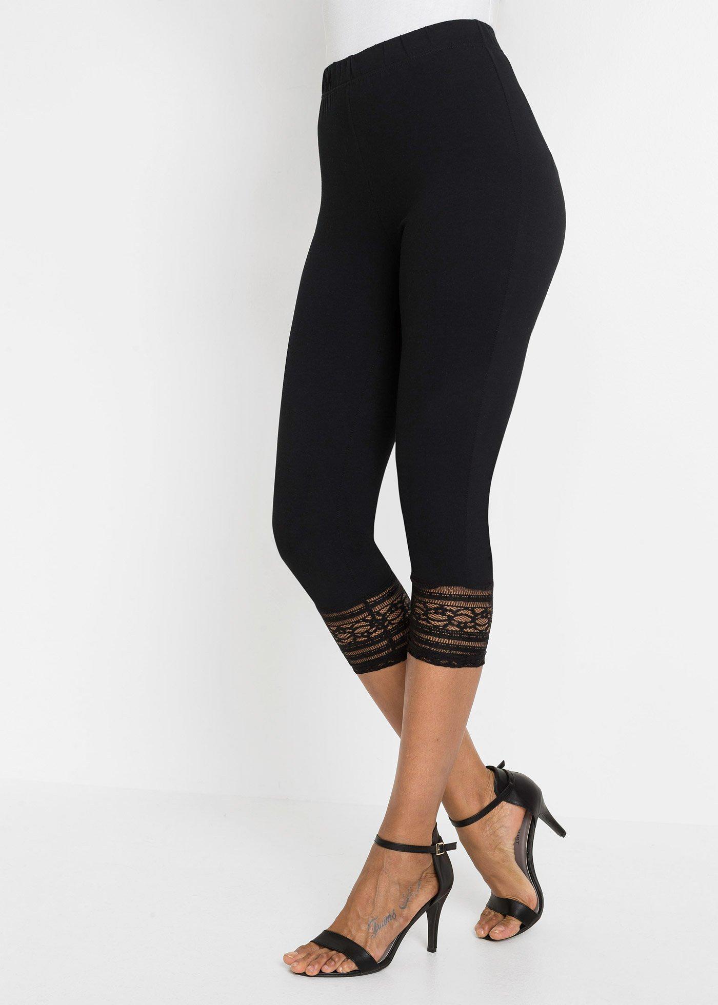 Stylische Leggings mit toller Passform - schwarz Stylische Leggings mit toller Passform - schwarz