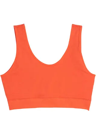 Nahtlos verarbeiteter Sport-BH mit leichtem Halt. Für die Cups A-D ...