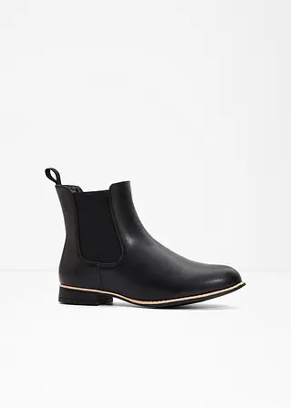 Schöner Chelsea Boot für jeden Anlass - schwarz - Damen | bonprix