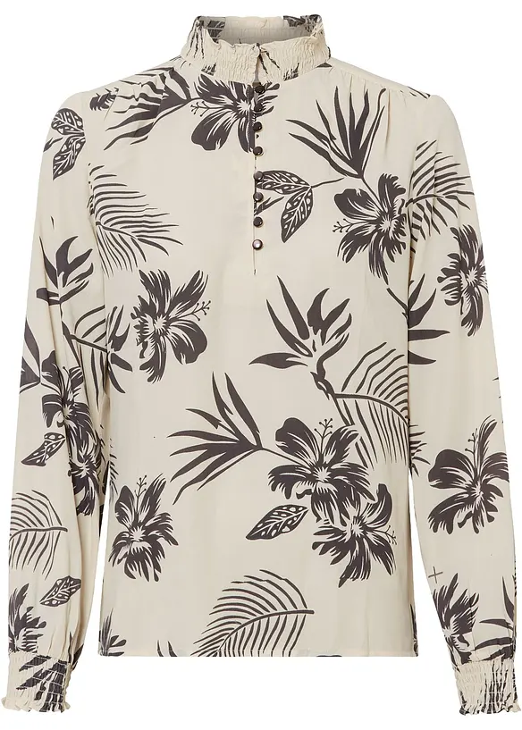 Schlupfbluse - beige - Damen | bonprix