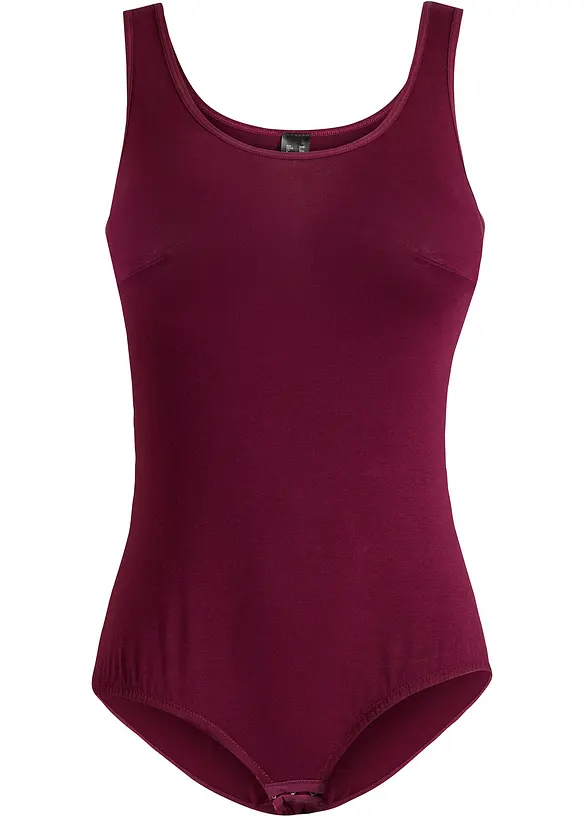 Schlichter Body mit Baumwollzwickel - lila - Damen | bonprix