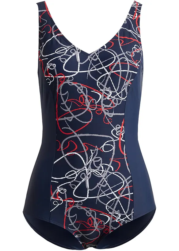 Schöner Shape Badeanzug leichte Formkraft - blau | bonprix