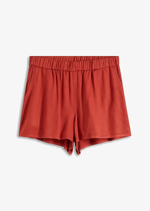 Sommerliche Shorts aus nachhaltigen Materialien - rot | bonprix