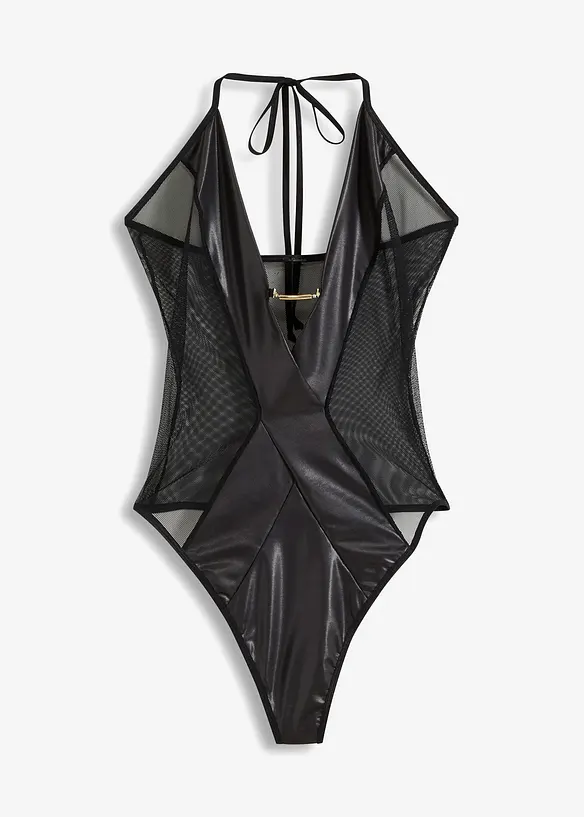 Stringbody in edler Optik mit aufregend tiefem Ausschnitt - Damen